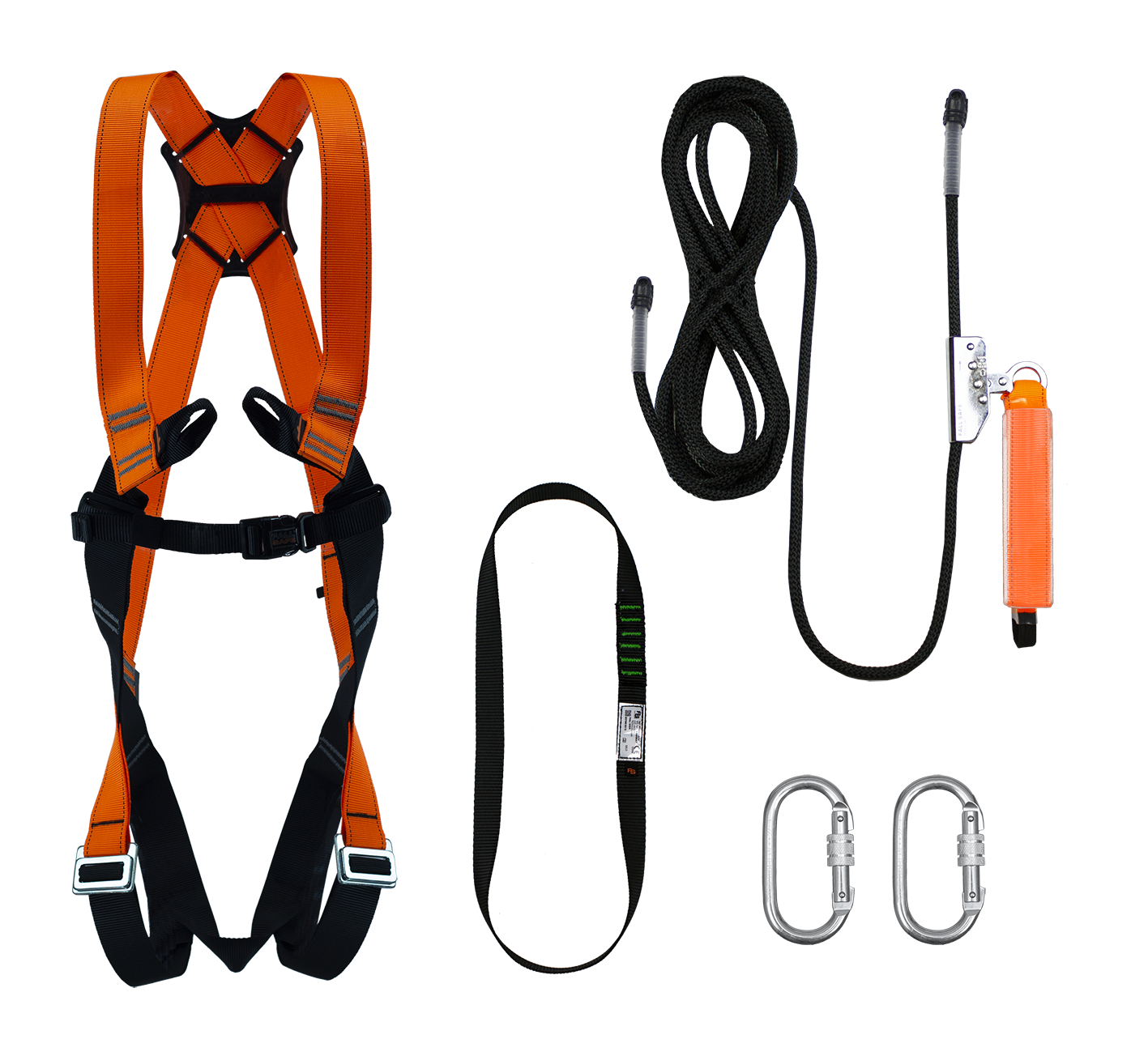 FallSafe BASIC 1 faldsikringssæt - 10 m reb